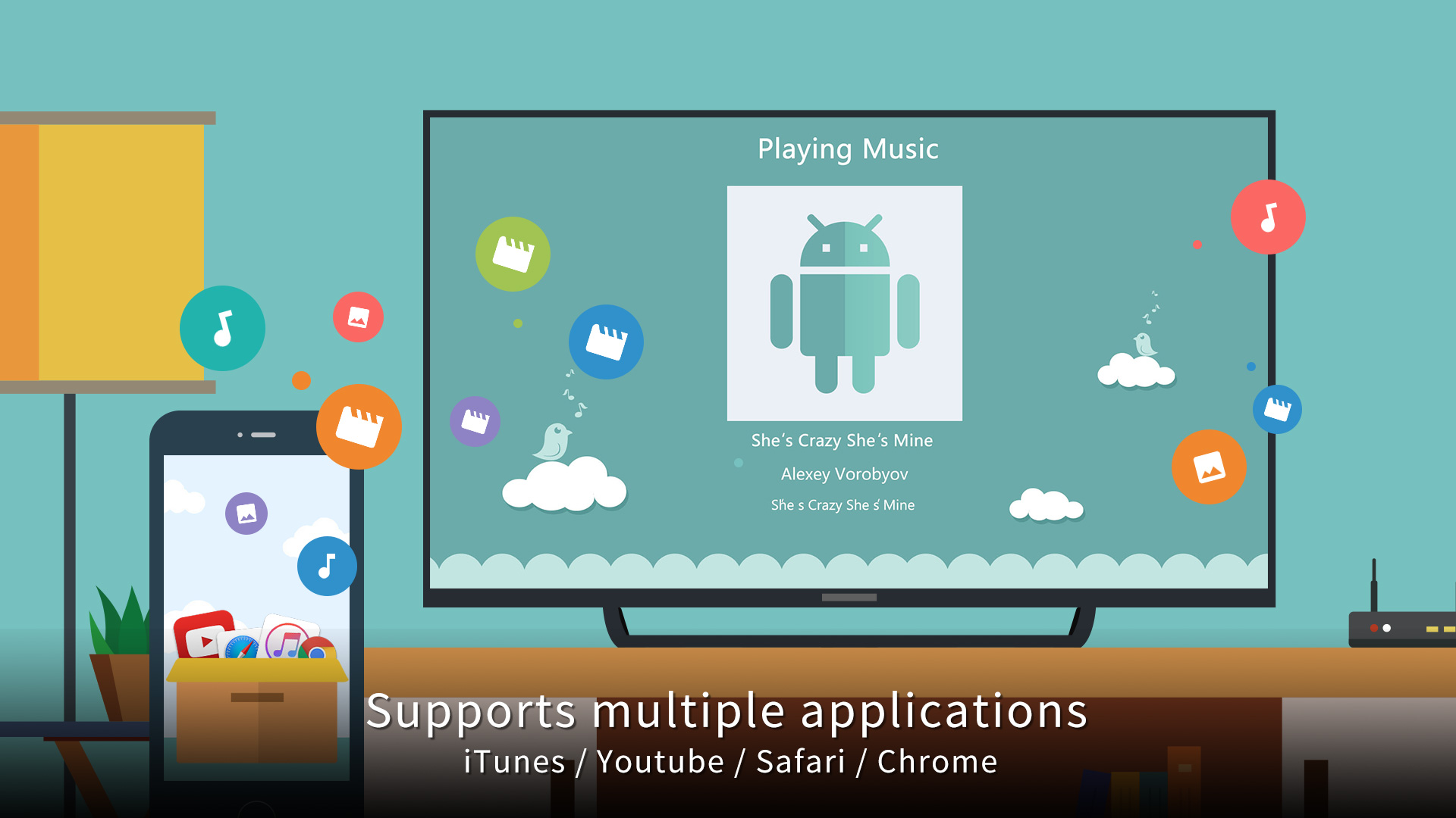 AirScreen - AirPlay & Google Cast & Miracast & DLNA: Amazon.es ...
