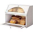 Amazon.com: STDDRE Bread Box for Kitchen Countertop Double Layer Bread ...