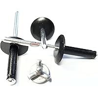 Amazon.com: Racer's Speed Shop Black 3/16" Large Head Tri-Fold ...