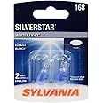 Amazon.com: SYLVANIA - 168 SilverStar Mini Bulb - Brighter and Whiter ...