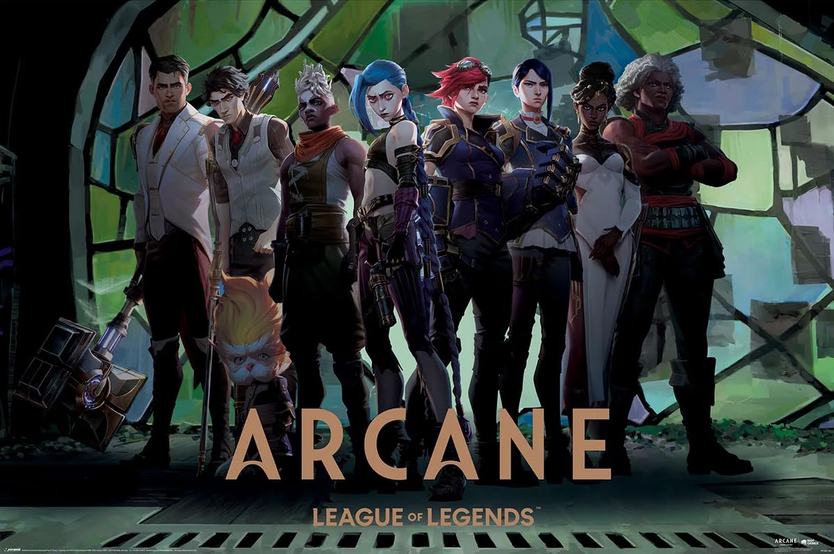 Mua Arcane - League Of Legends - TV Show Poster (Characters In Zaun ...