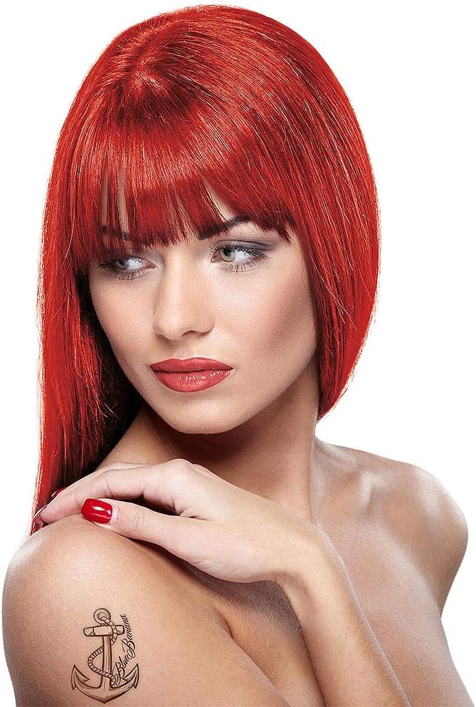 Rebellious Colours Vegan Semi Permanent Hair Dye Colour 100ml (Blue ...