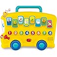 Amazon.com: Animal Sounds Bus for Babies 6 Months Old & Up with Lights ...