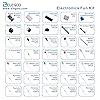 ELEGOO Electronic Fun Kit Bundle with Breadboard Cable Resistor ...