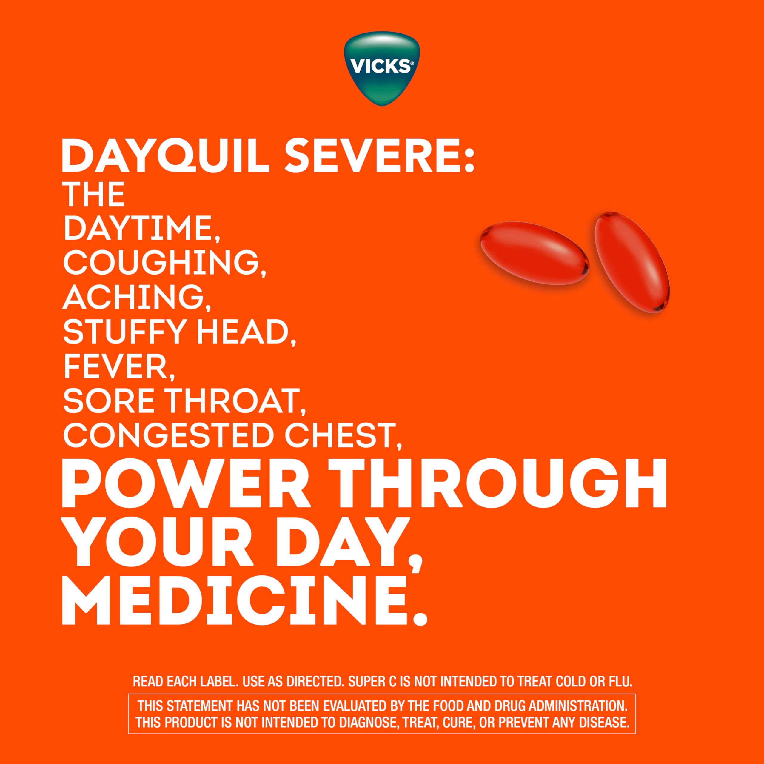 Mua Vicks DayQuil & Super C Convenience Pack: DayQuil Severe Medicine ...
