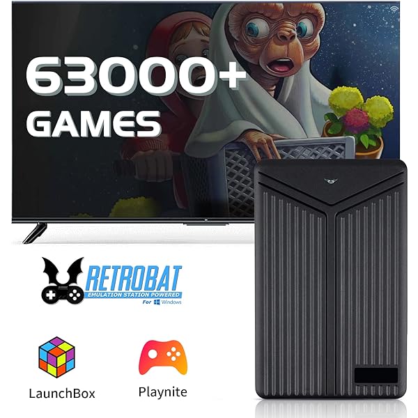 Hyper Base Mix 5TB Emulation Hard Drive Over 60,000 Games!, 41% OFF