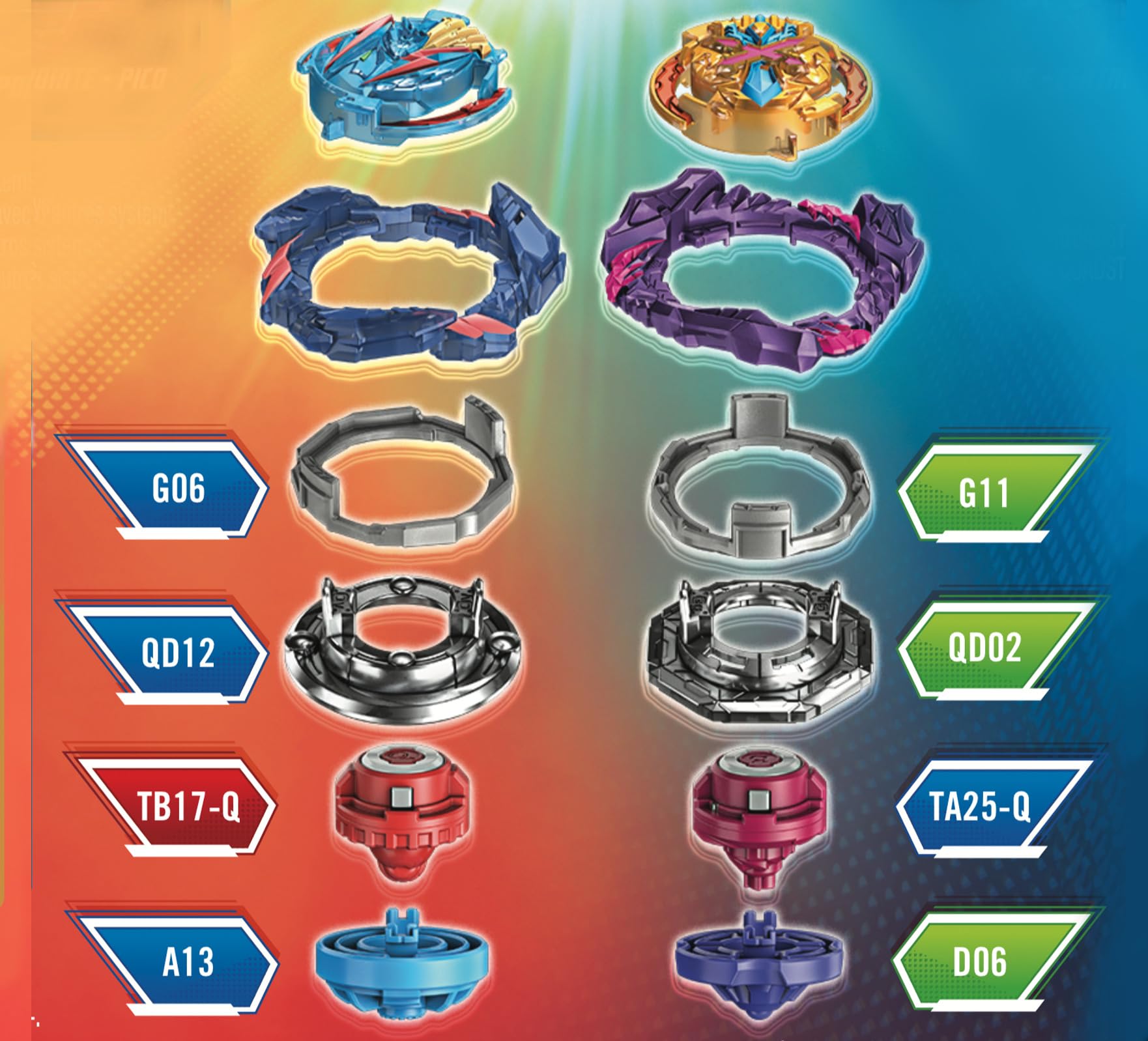Mua Beyblade Burst QuadStrike Ultimate Evo Valtryek V8 and Divine ...