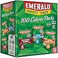 Amazon.com : Emerald Nuts, 100 Calorie Variety Packs, 18 Ct : Grocery ...