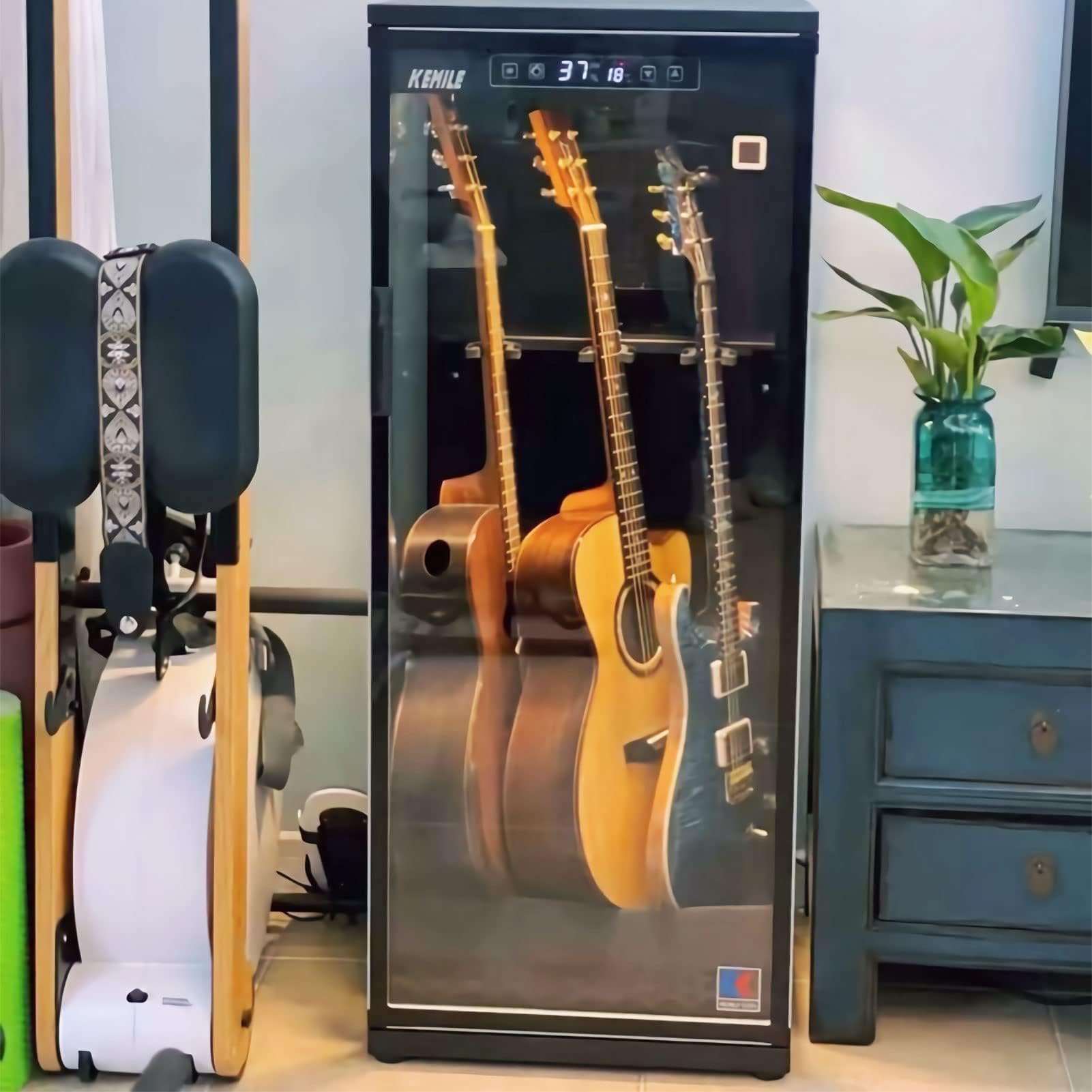 Mua Chehery Guitar Display Case for Electric & Acoustic Guitars ...