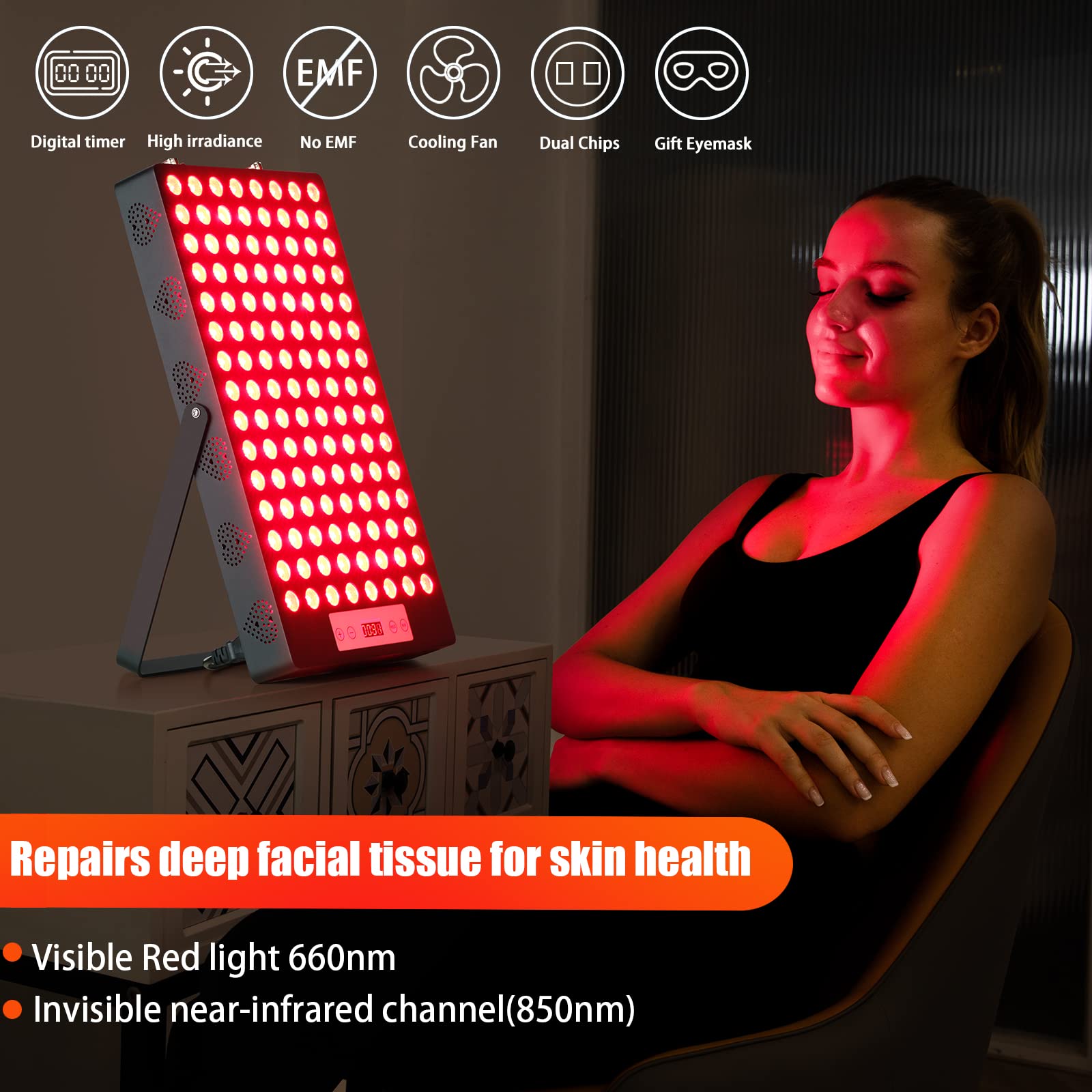 Mua iPlantop Red Light Therapy for Body, Red 660nm & Near Infrared ...