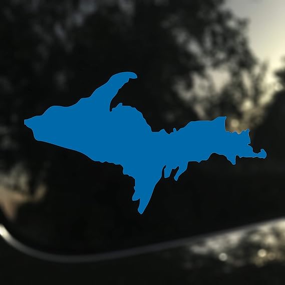 Amazon.com: Northern Dock Upper Peninsula Michigan Sticker Car Window ...