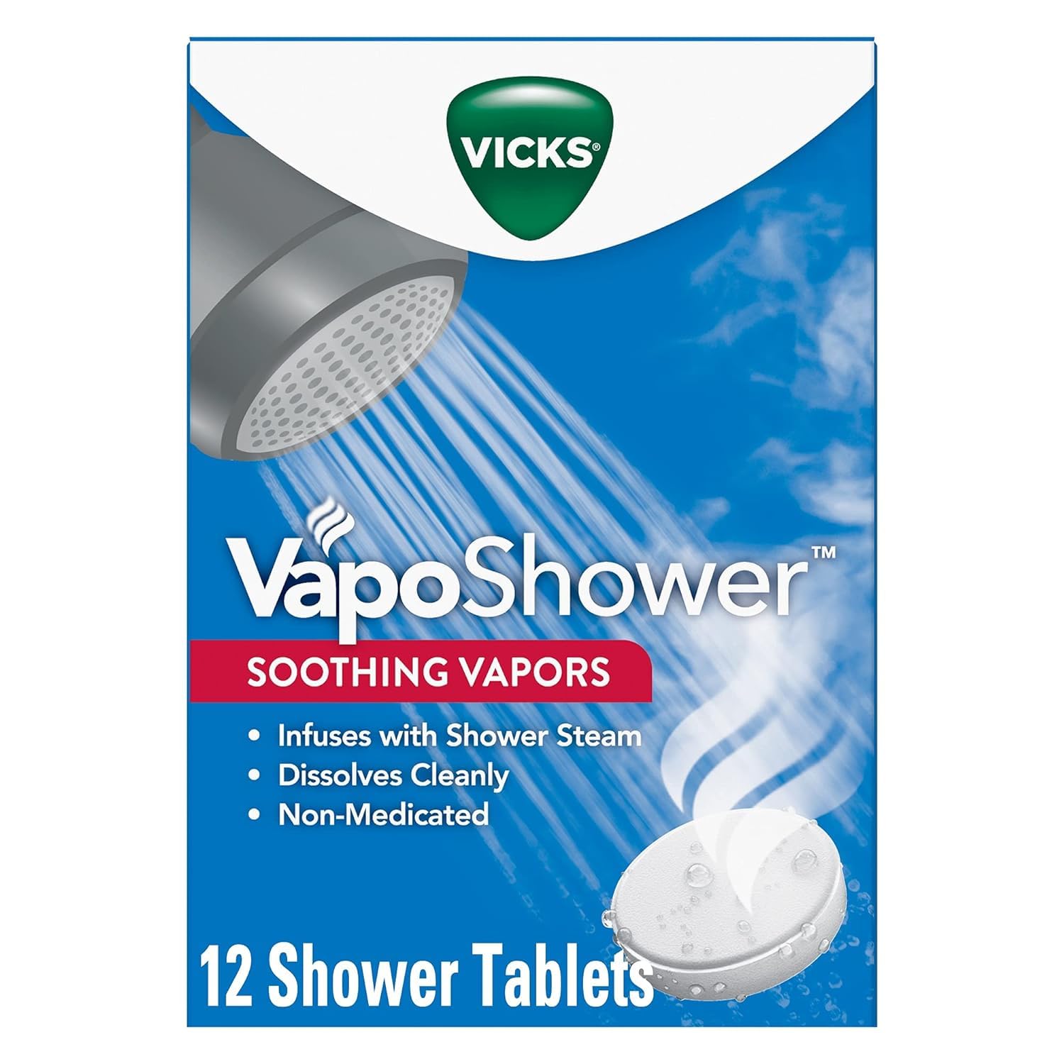 Mua Vicks VapoShower, 3 tablets, (Pack of 4) (Old Product) trên Amazon ...