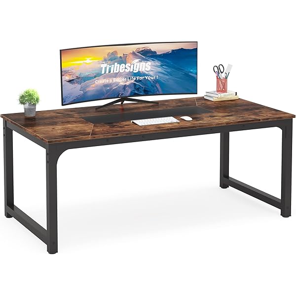 TOPSKY 59inch Big Large Computer Office Desk Thickness, 41% OFF