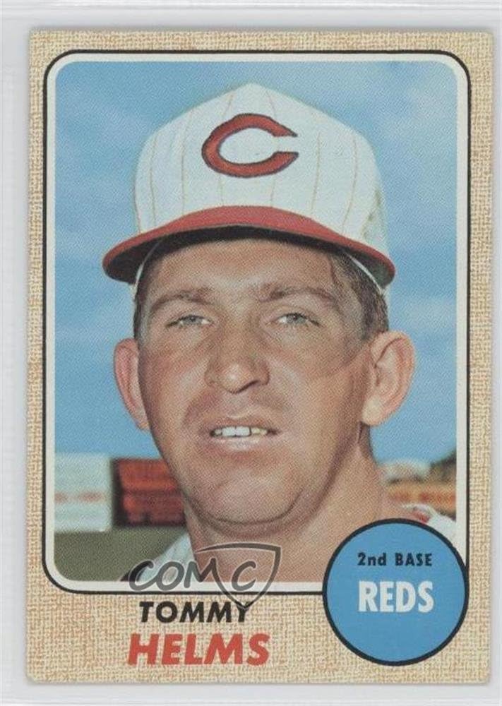 Amazon.com: Tommy Helms (Baseball Card) 1968 Topps - [Base] #405 ...