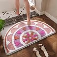 Amazon.com: NIOKIT Boho Flower Bathroom Rugs Soft Absorbent Microfiber ...