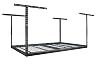 MonsterRax Overhead Garage Storage Racks 4x6, Ceiling Mounted Shelving ...