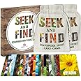 Hapinest Find and Seek Scavenger Hunt Outdoor Indoor Card Game for Kids ...