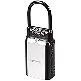 Key Lock Box Wall Mounted, 4 Digit Combination Lock Box for House Key ...