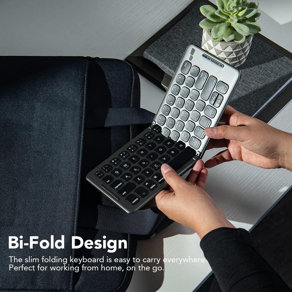 Mua MP Mobile Pixels Foldable Bluetooth Keyboard, Rechargeable Ultra ...