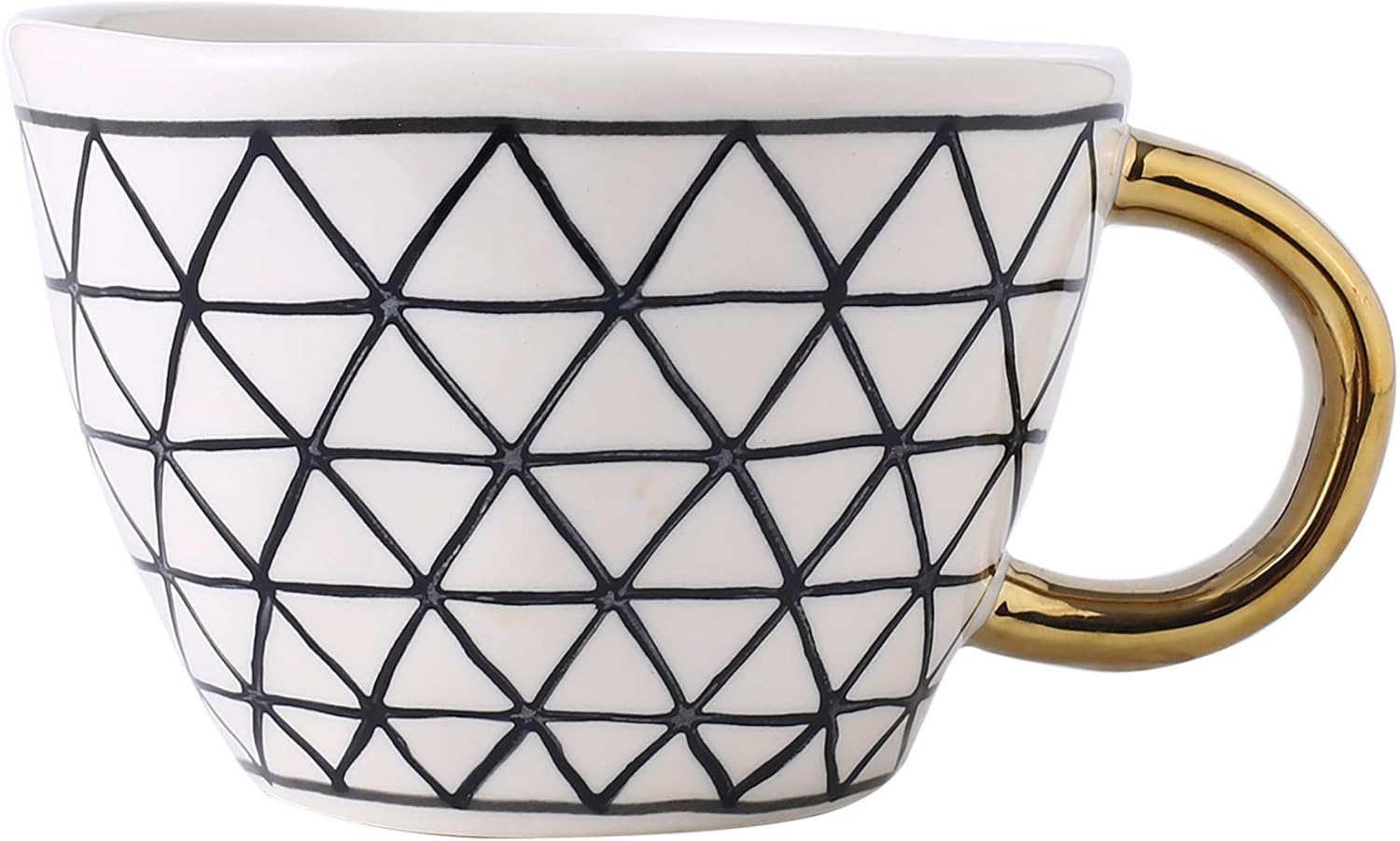 Amazon.com: Big Ceramic Coffee Mug Tea Cup Stoneware Novelty Mug with ...