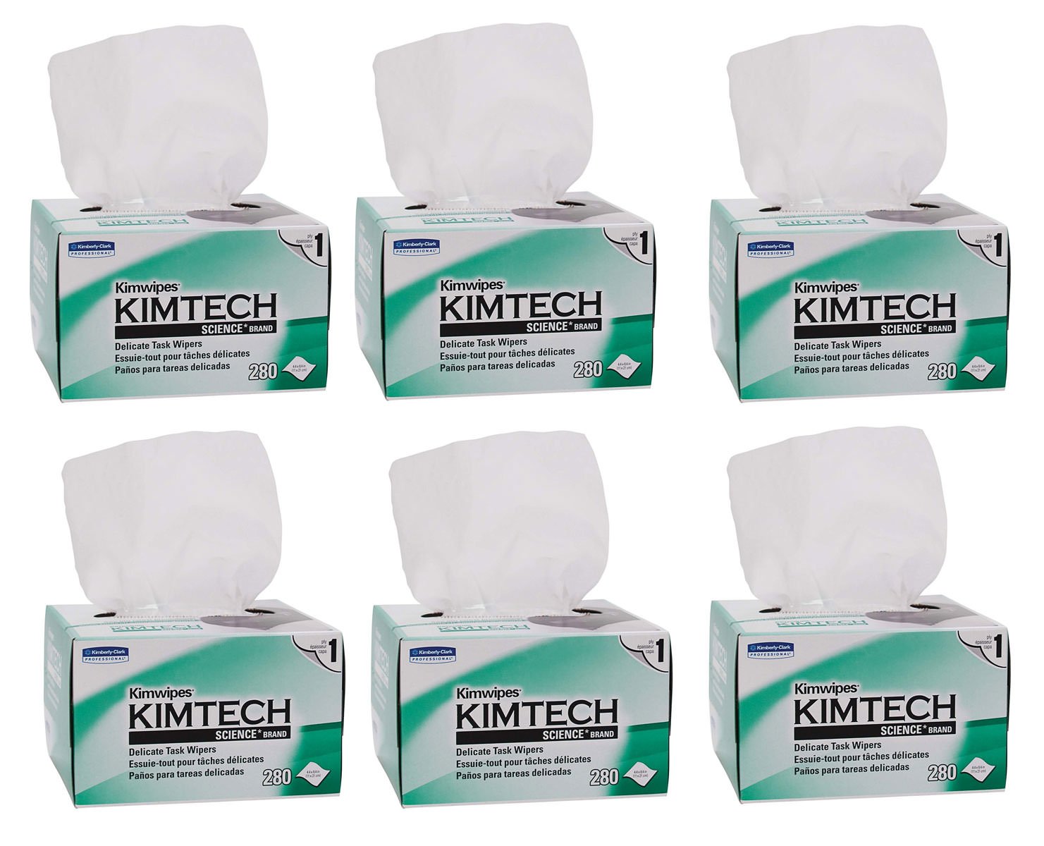 Amazon.com: Kimtech Touchscreen Cleaning Wipes, 10 Pack's of 10 (Total ...