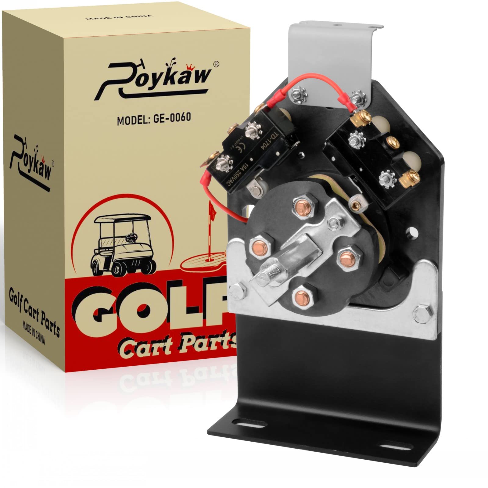 Roykaw EZGO Forward and Reverse Switch Assembly for Golf Cart TXT 1994-up OEM #73036G01 70578G01 ...