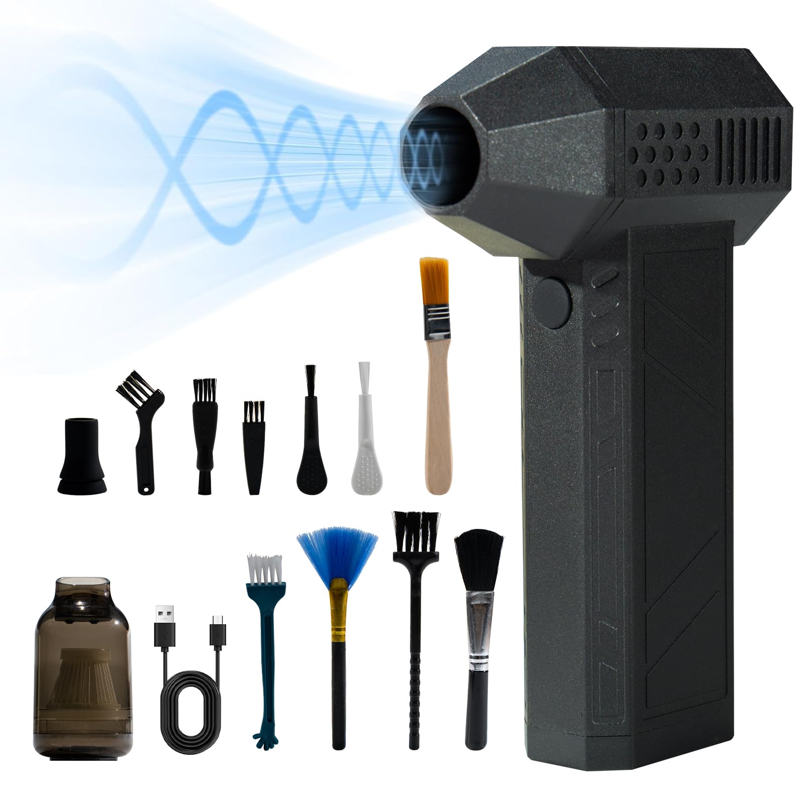 KYWYOYOU Jet Dry Blower, Jet Dry mini Blower, Electric Air Duster, Jet ...