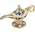Amazon.com: LAUYOO Vintage Aladdin Magic Genie Lamp Costume Accessory ...