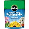 Amazon.com: Miracle-Gro Moisture Control Potting Mix - Soil for Indoor & Outdoor Containers ...