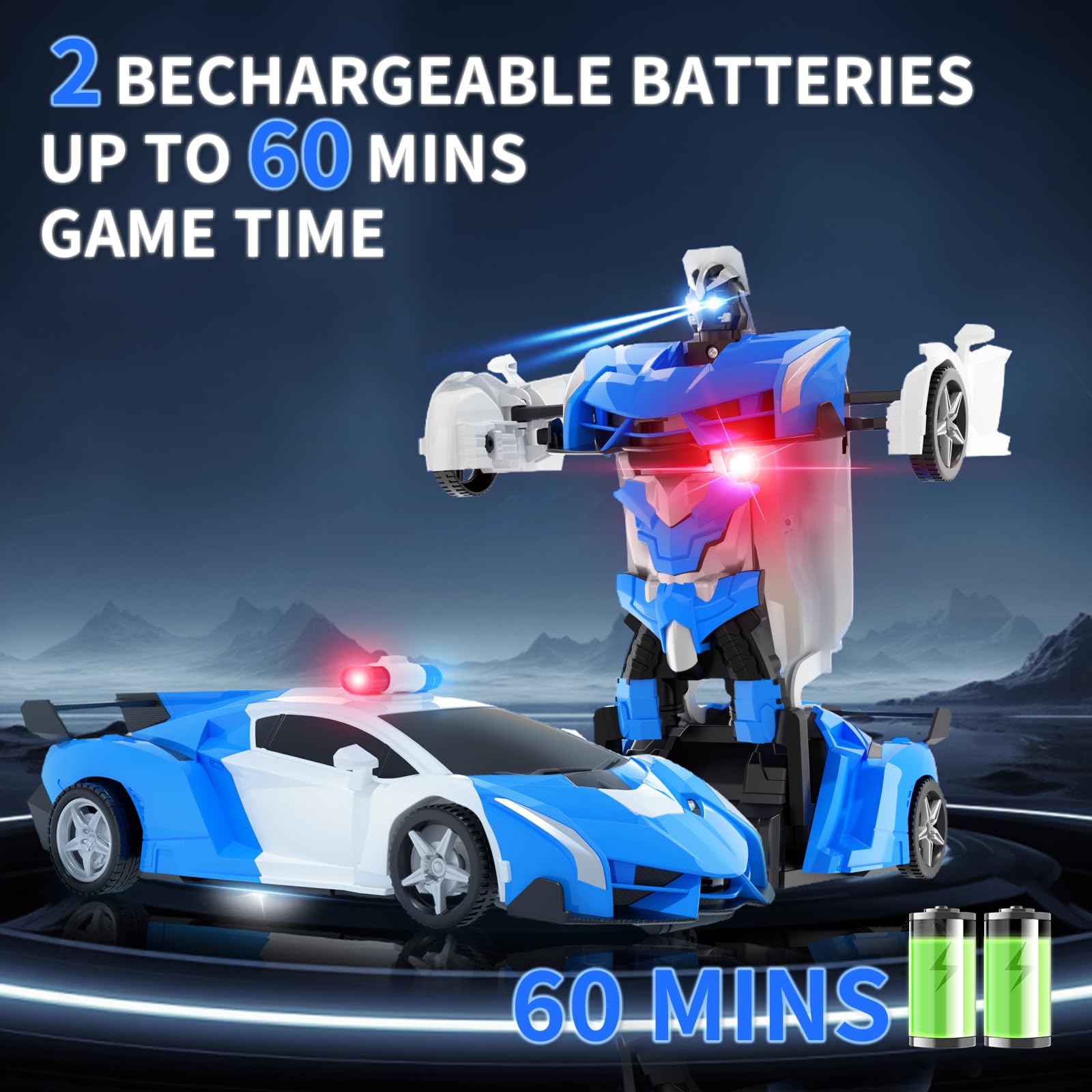 Mua Carox Transform Remote Control Car - Transform Robot RC Car with ...