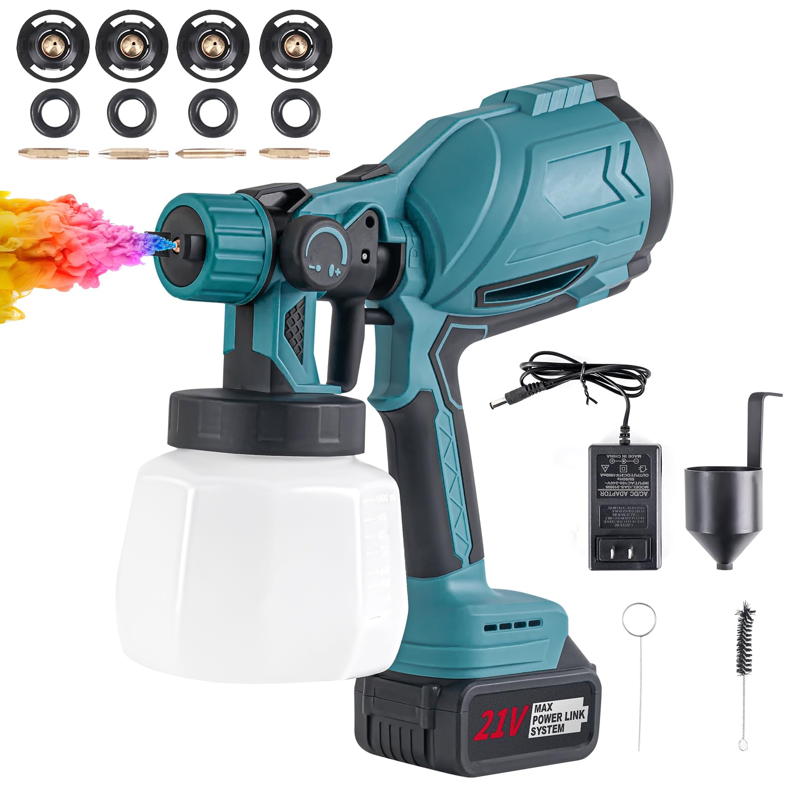 Mua Cordless Paint Sprayer, 21V Battery Paint Sprayer, Power Paint ...