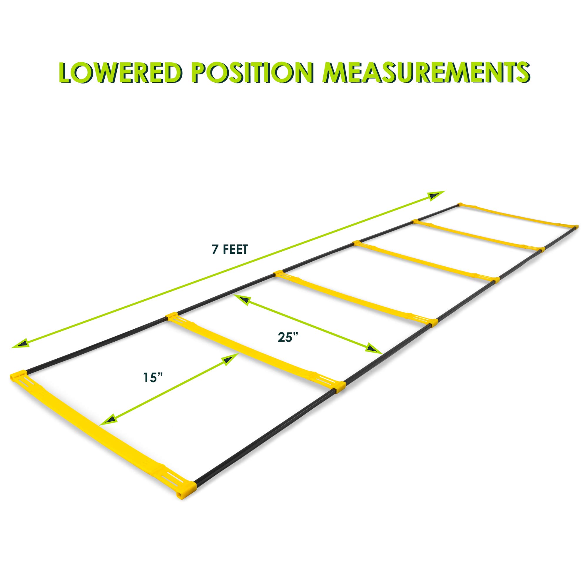 Mua ProsourceFit Raised Speed & Agility Ladder with 6 Collapsible ...
