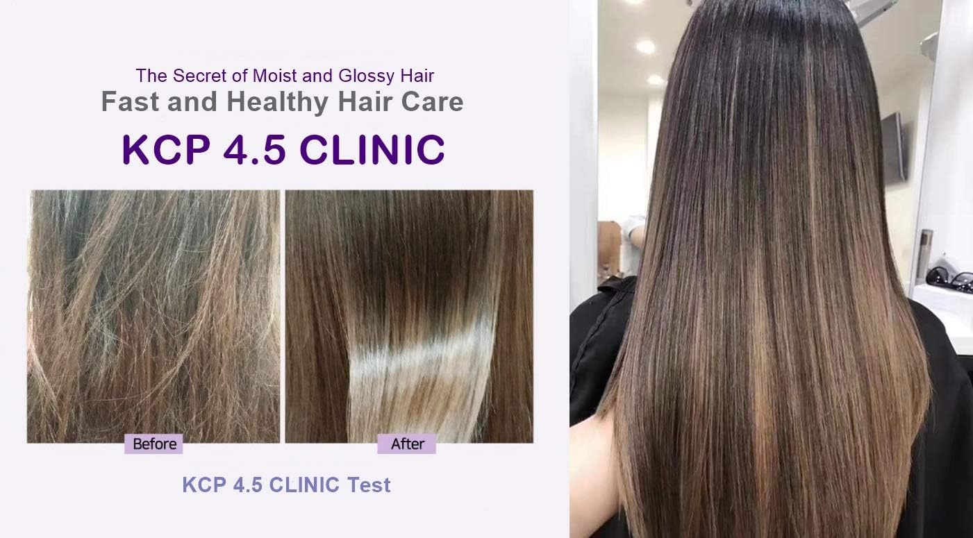 KCP Silk Hair Treatment AYURVEDA 4.5 CLINIC 485ml – for Damaged Hair After Perm Bleach & Dye ...