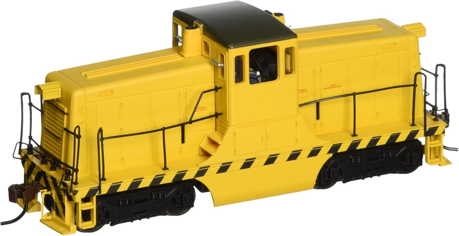 Bachmann GE 44-Ton Switcher Painted, Unlettered (Yellow with Black ...
