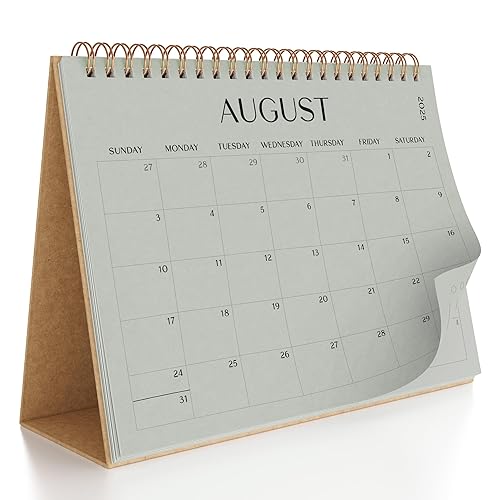 Aesthetic Desk Calendar 2025-2026 - Runs from June 2025 until December ...