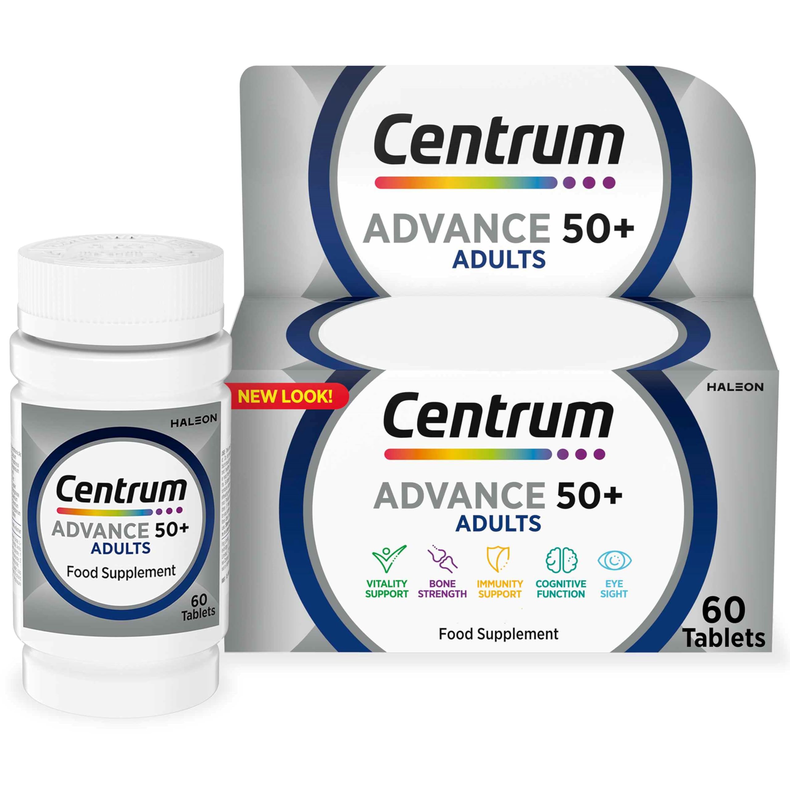 Mua Centrum Advance 50+ Multivitamin Tablets for Men and Women, 60 ...