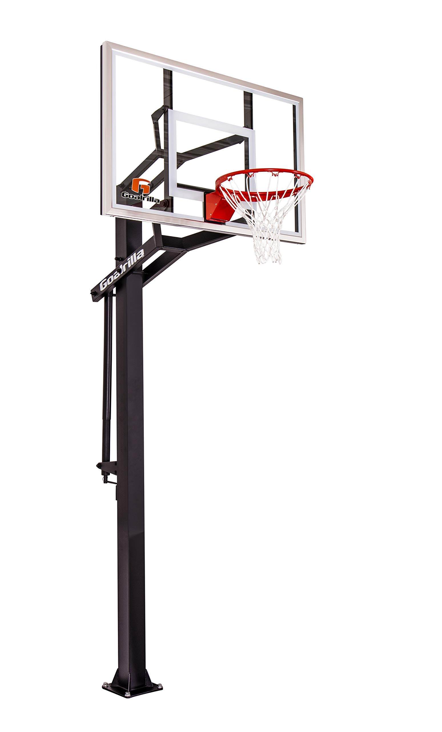 Goalrilla Basketball Hoop with Adjustable Height Backboard and Pro ...