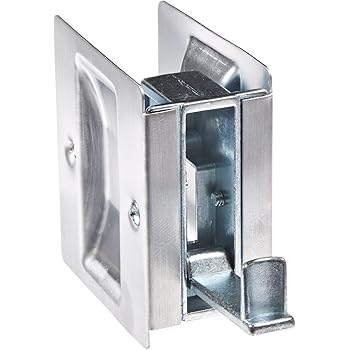 Rockwood 885.26D Brass Concealed Edge Pull, 1" Width x 4-1/4" Height ...