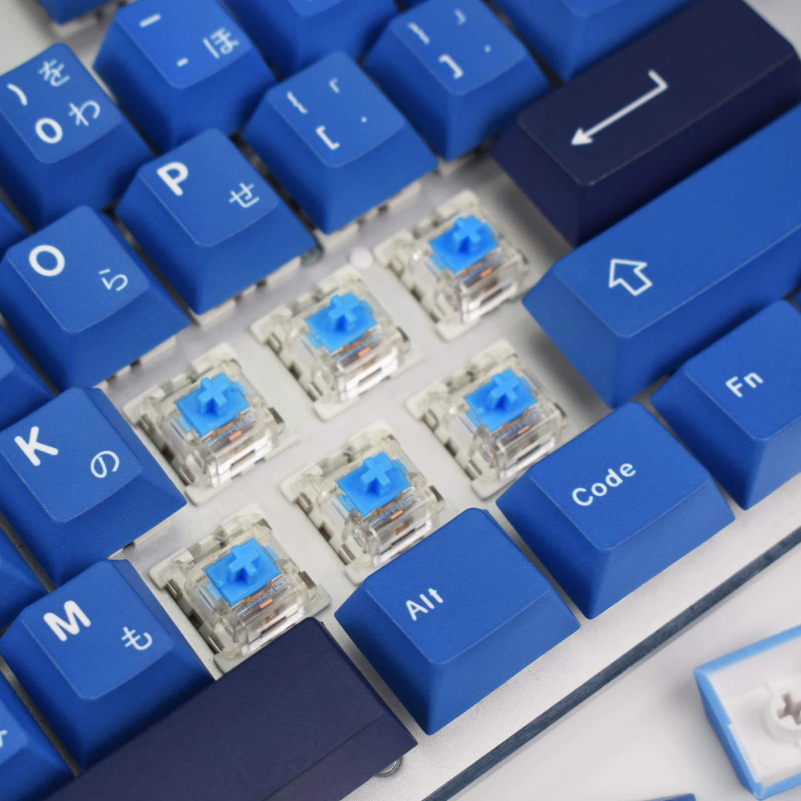Mua MOLGRIA PBT Striker Keycaps, 129 Set Blue Keycaps Cherry Profile ...