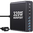 Amazon.com: 320W USB C Charger Block, 10-Port USB C Charging Station GaN III PD 65W PC Laptop ...