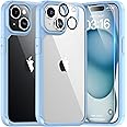 Amazon.com: TAURI 5 in 1 for iPhone 15 Case, [Not-Yellowing] with 2X Screen Protectors + 2X ...