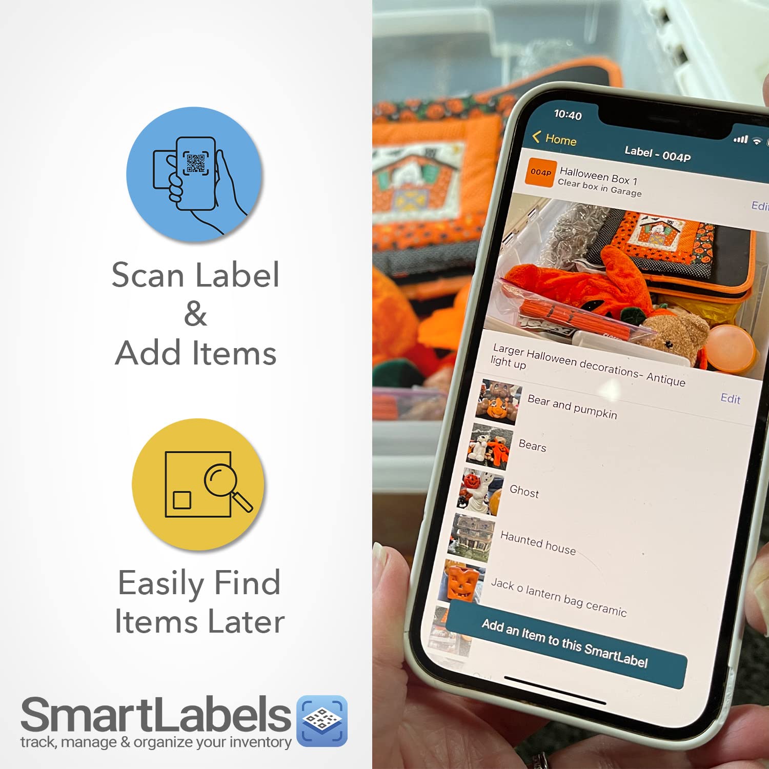 Smart Labels QR Code Stickers Pack Of 48 (Original) Made In USA - QR ...