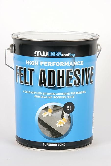 Marley Waterproofing Felt adhesive 5L: Amazon.co.uk: DIY & Tools