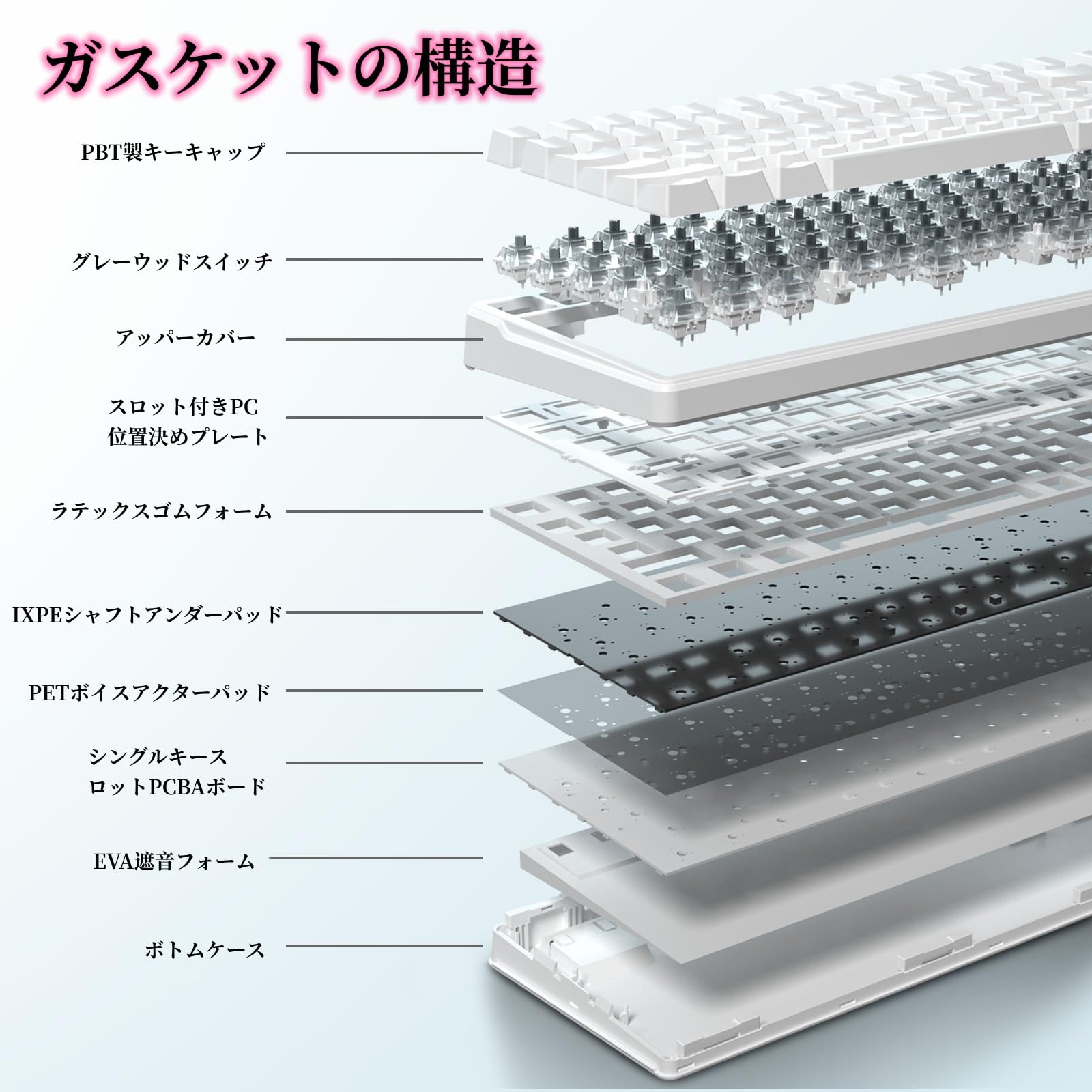 Mua E-Element Gaming Keyboard Z-99 Silver Wood Axis Mechanical Keyboard ...