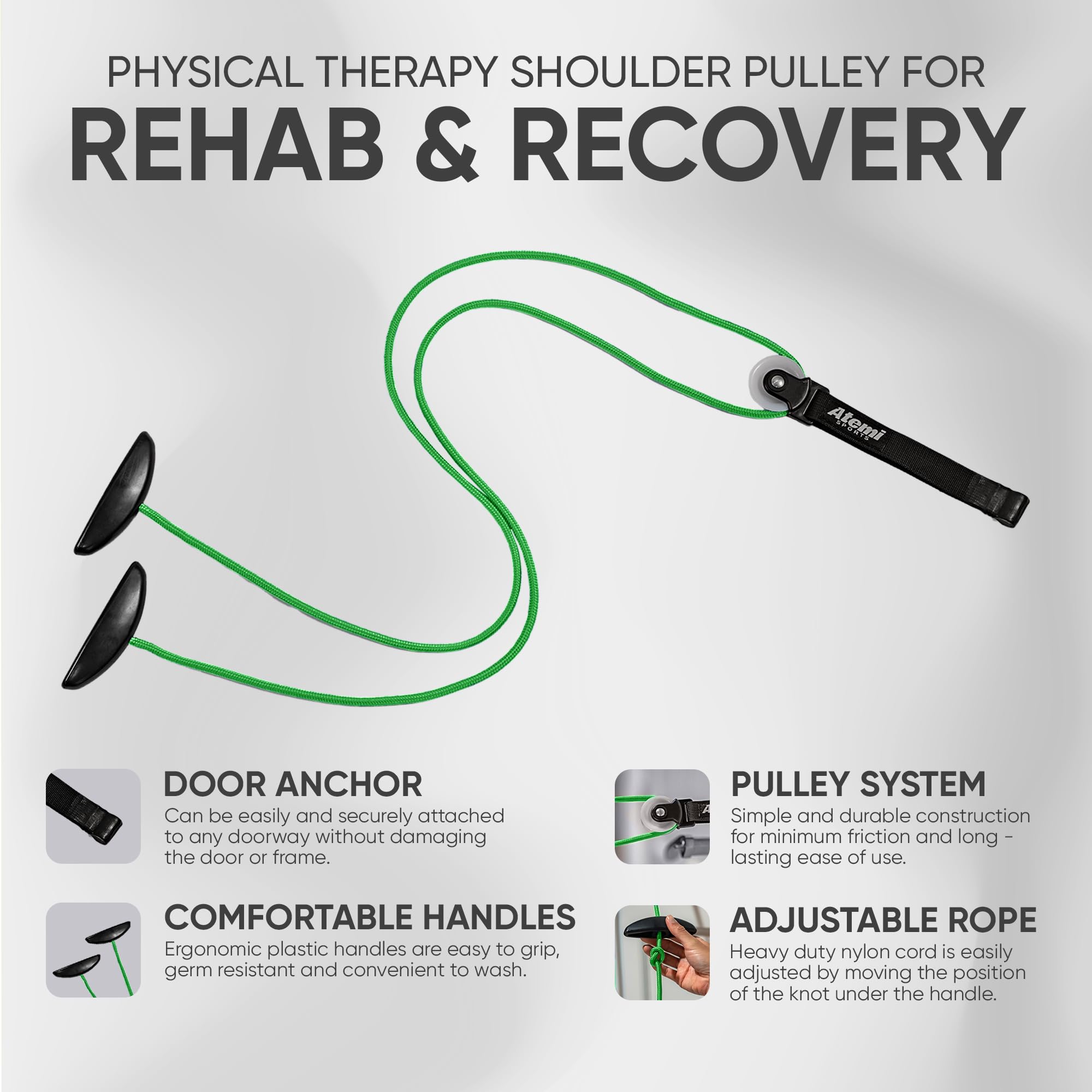 Mua Shoulder Pulley for Physical Therapy, Over Door Pulley for Shoulder ...