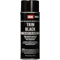 Amazon.com: SEM 39143 Trim Black Aerosol (12) : Automotive