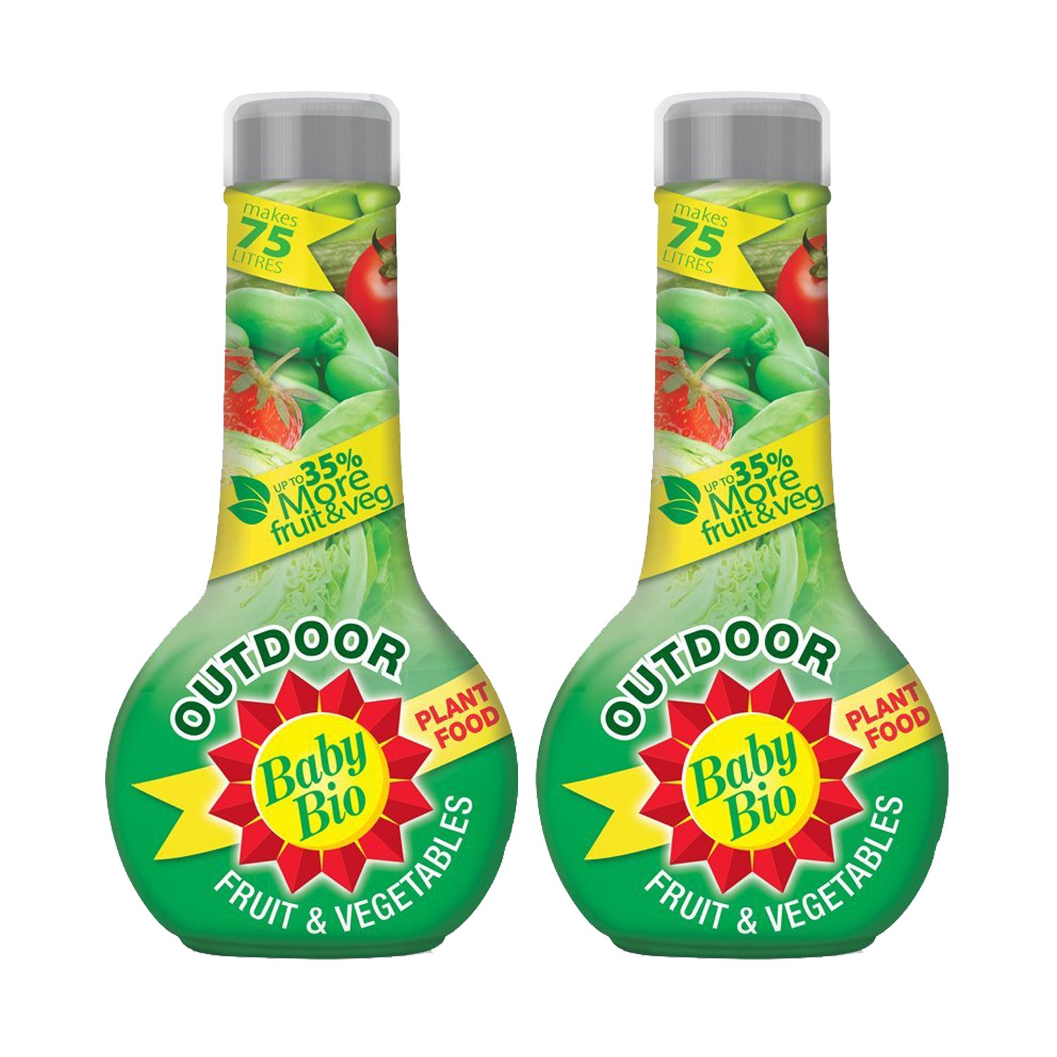 Buy Baby Bio2 x 750ml Outdoor Food - Fruit & Vegetables Food - Each ...