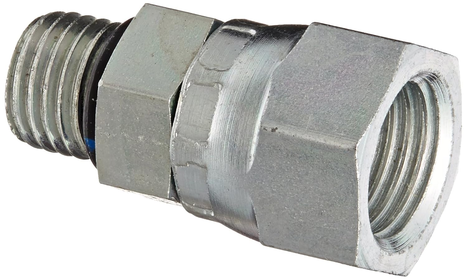 Eaton Aeroquip 2066-4-4S Steel Pipe Fitting, Adapter, 1/4" NPSM Female ...