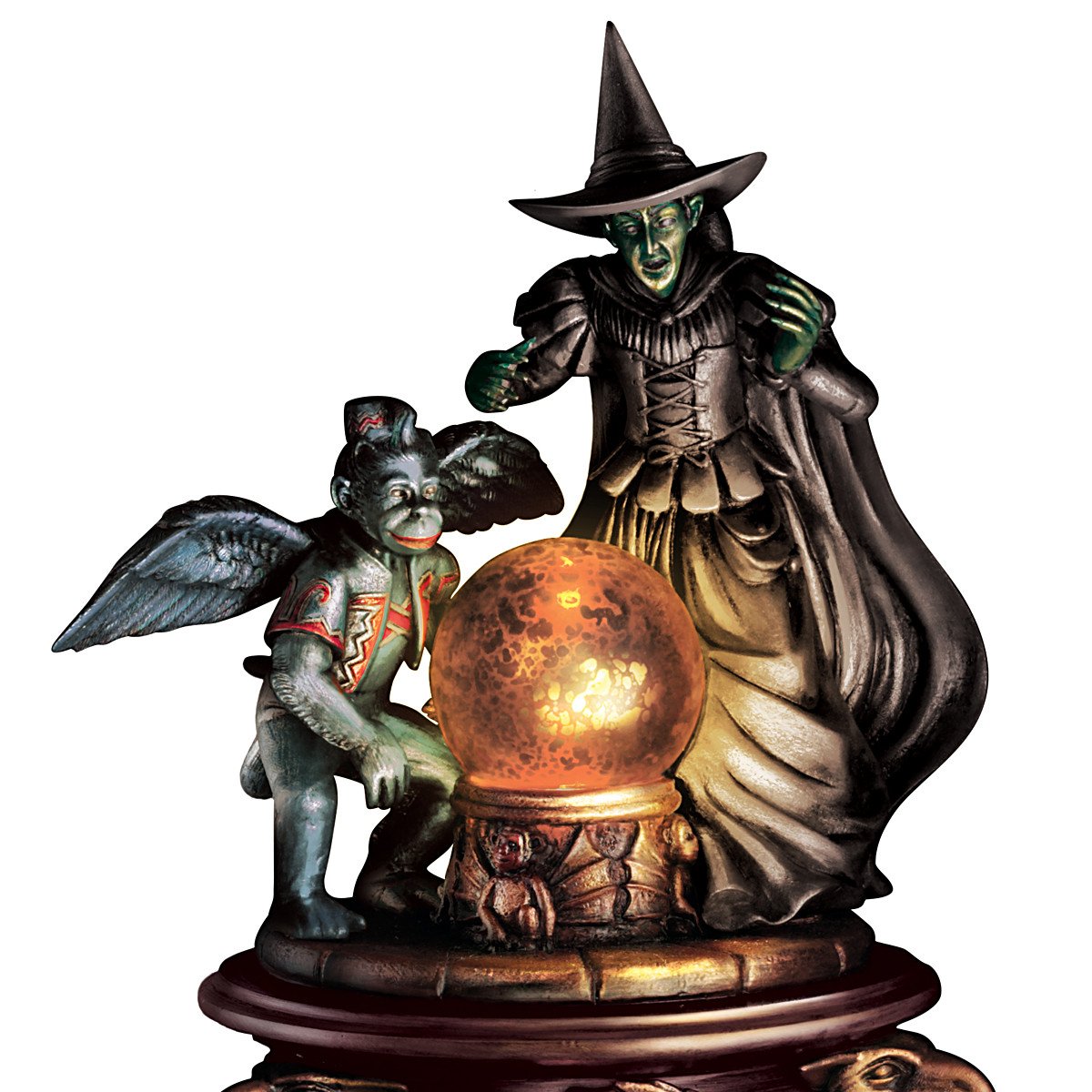Bradford Exchange - The Wizard of Oz Wicked Witch Lighted Hourglass ...