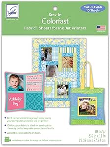 Amazon.com: June Tailor Colorfast Fabric Sheets 10-Pack